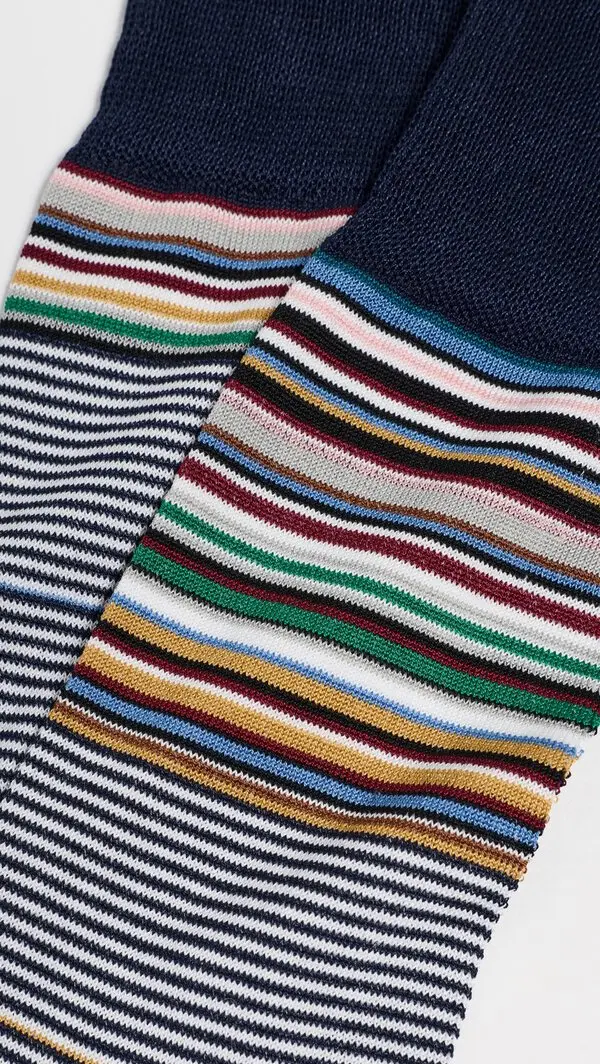 Paul Smith Signature Socks - Navy