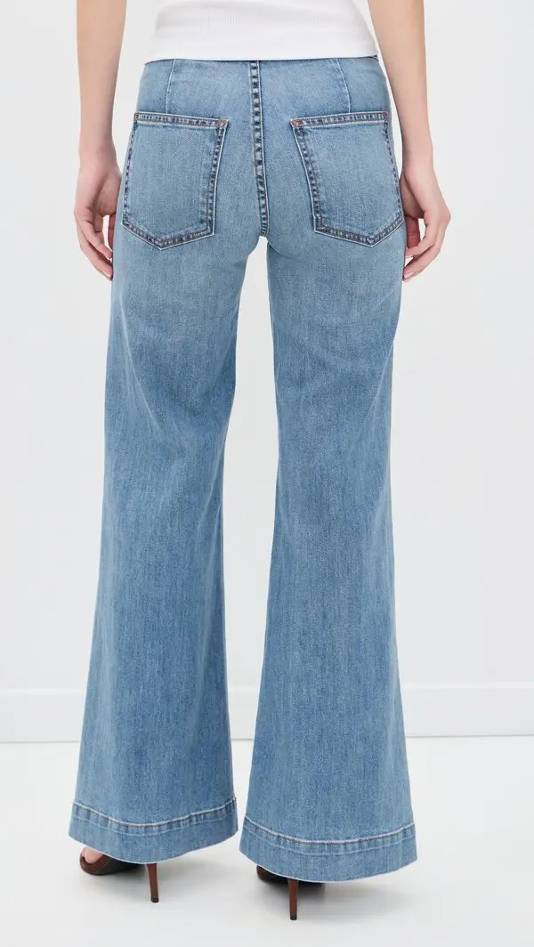 ASKK NY Brick House Wide Leg Jeans