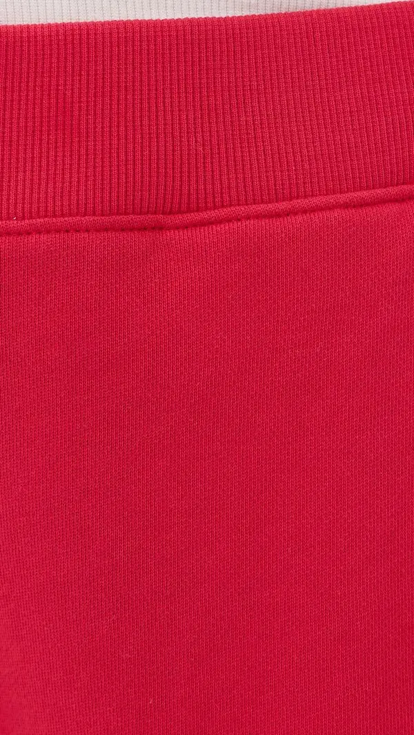 Tibi Lightweight Sweatshirting Winslow Pants - Red