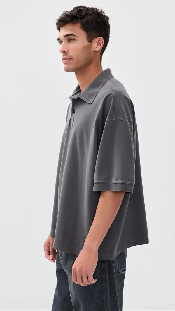 AGOLDE Curren Polo Shirt - Connection