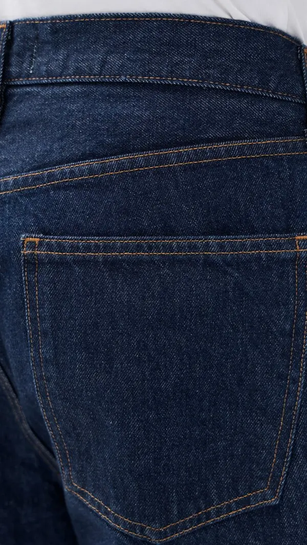 AGOLDE 90s Relaxed" Straight Leg Jeans - Rinse