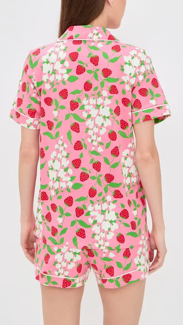 BEDHEAD PAJAMAS Short Sleeve Shorts Pj Set - Spring Berry