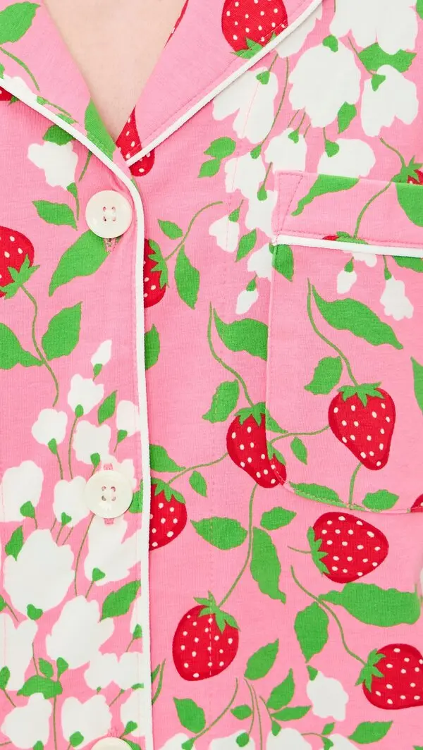 BEDHEAD PAJAMAS Short Sleeve Shorts Pj Set - Spring Berry