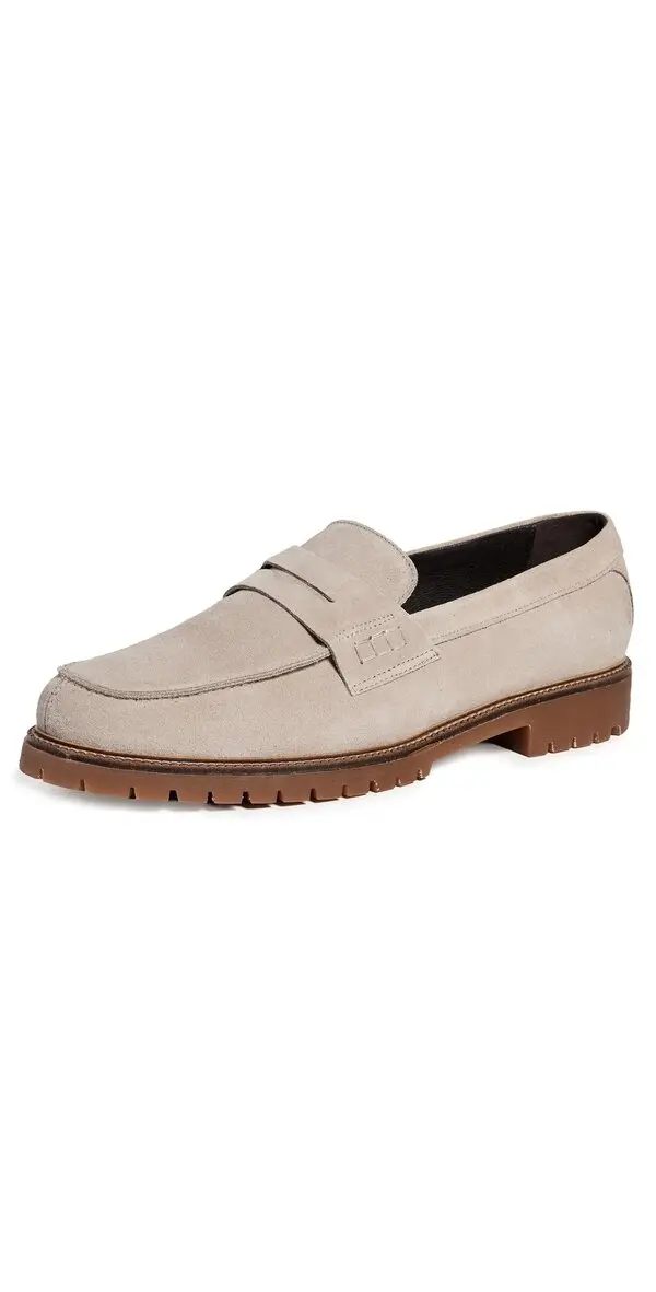 LES DEUX Taylor Suede Loafers