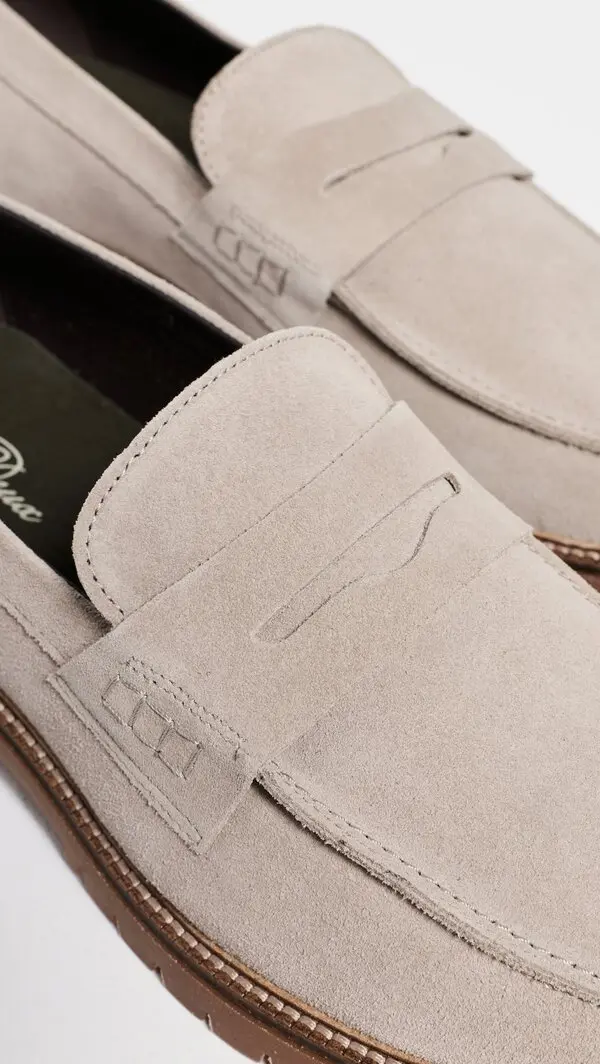 LES DEUX Taylor Suede Loafers