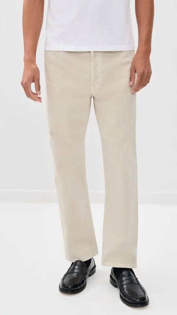 AGOLDE 90s Relaxed Straight Leg Jeans - Bone