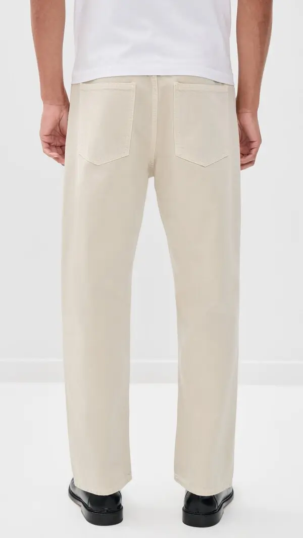 AGOLDE 90s Relaxed Straight Leg Jeans - Bone