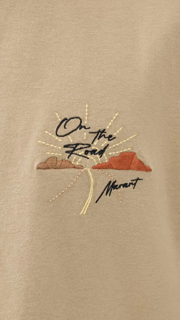Isabel Marant Étoile Honore T-shirt - Bronze