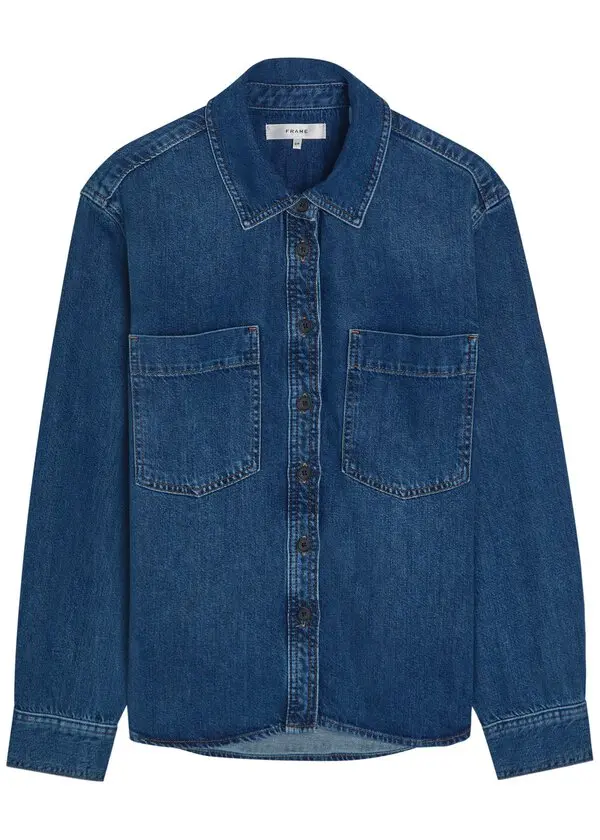 FRAME The Polished Denim Shirt