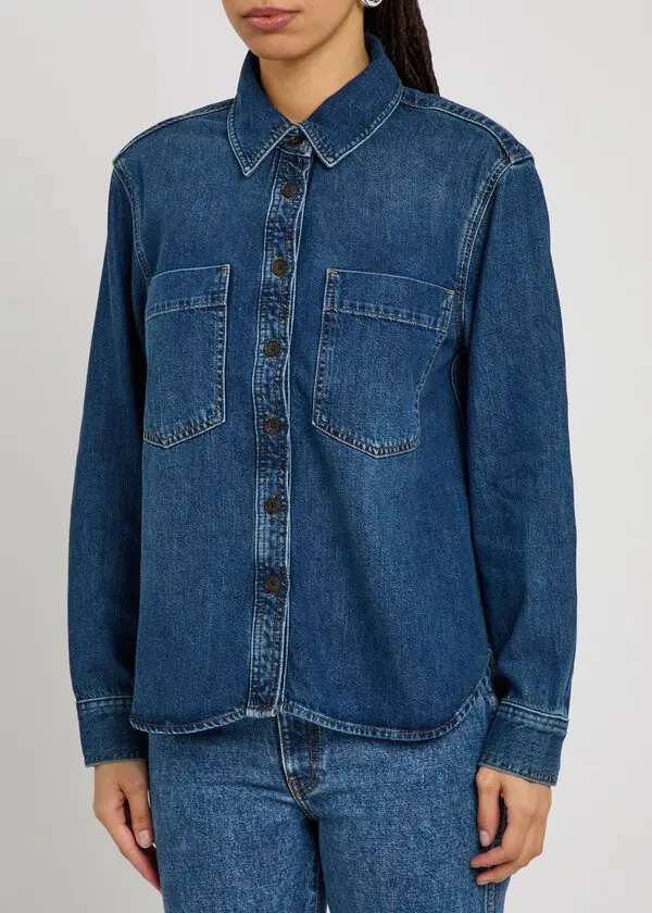 FRAME The Polished Denim Shirt