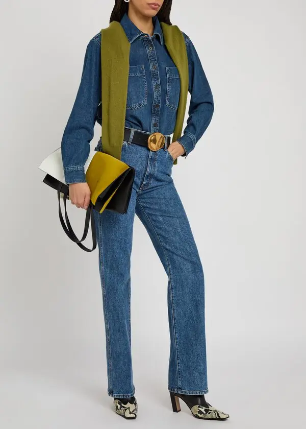 FRAME The Polished Denim Shirt