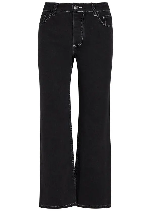 LIBEROWE Cropped Straight-leg Jeans