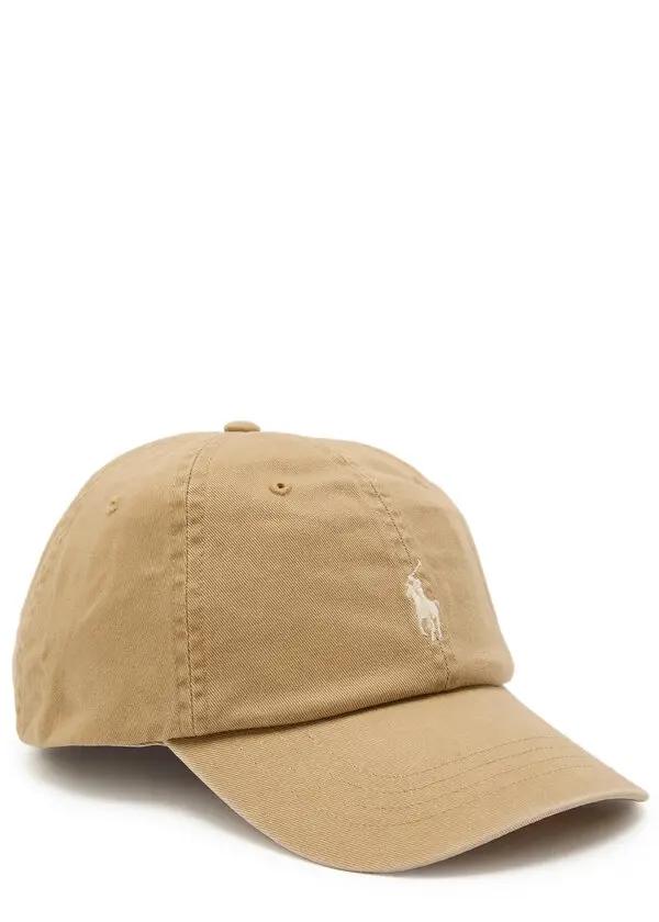 Polo Ralph Lauren Logo-embroidered Cotton Cap - Tan