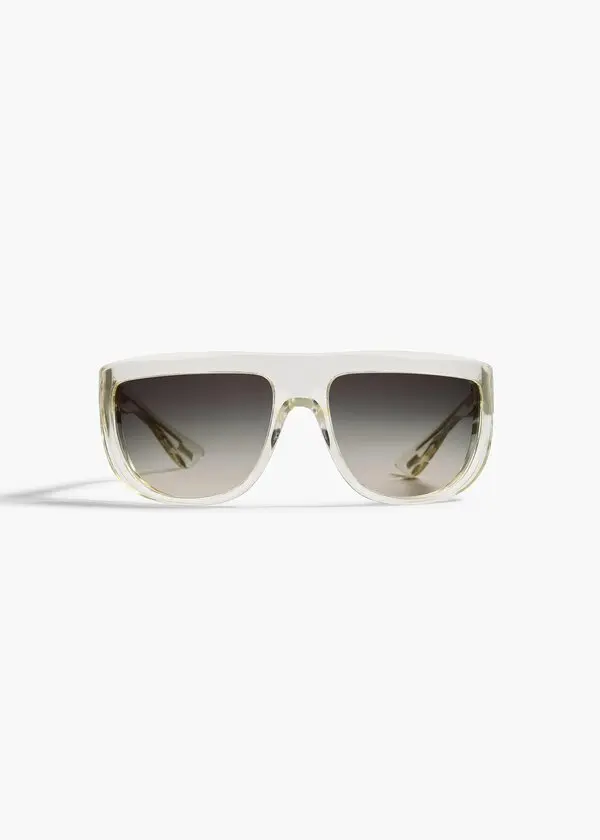 Khaite X Oliver Peoples 1974c Sunglasses - Pale Citrine / Grey Gradient