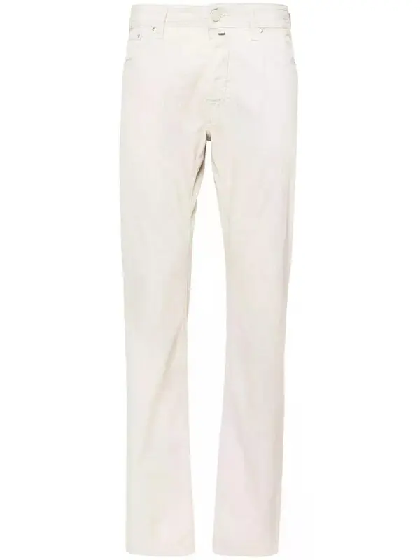 Jacob Cohen Bard Slim-cut Trousers - Neutrals