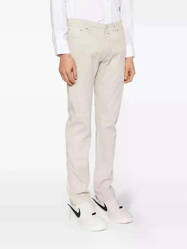 Jacob Cohen Bard Slim-cut Trousers - Neutrals