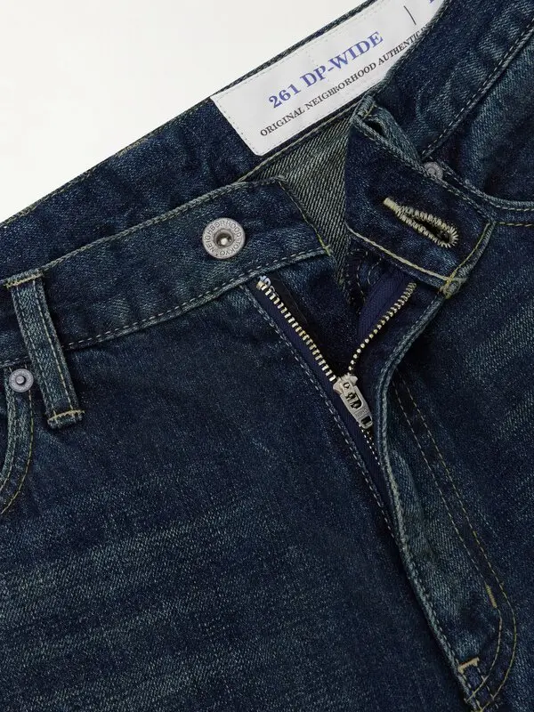 NEIGHBORHOOD Washed Wide-leg Jeans