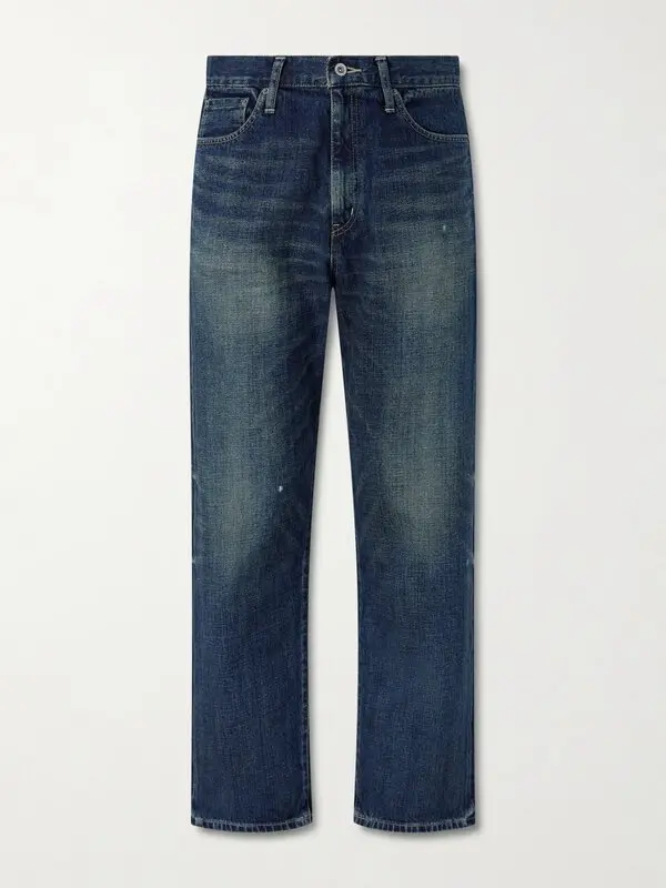NEIGHBORHOOD Washed Straight-leg Jeans