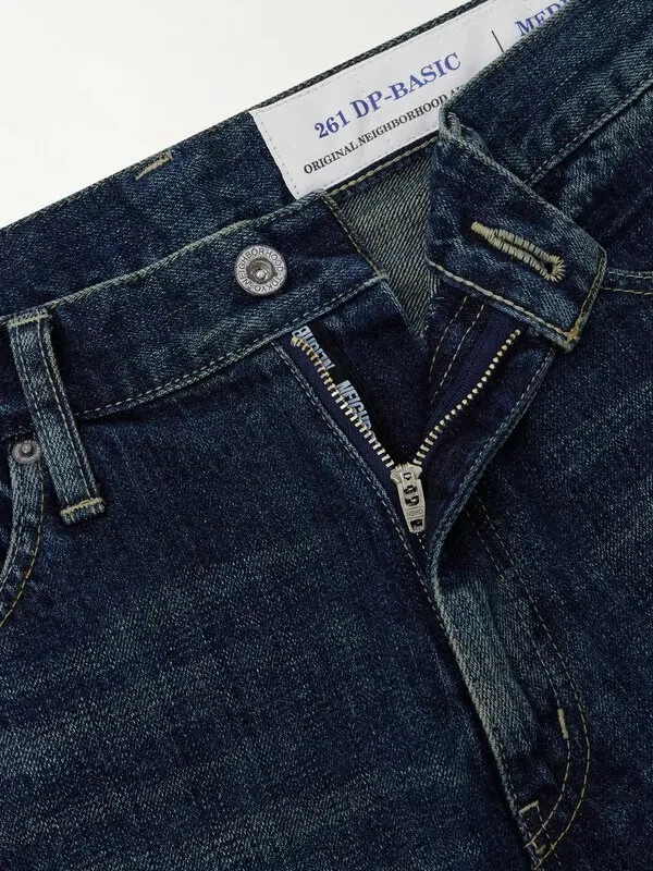 NEIGHBORHOOD Washed Straight-leg Jeans