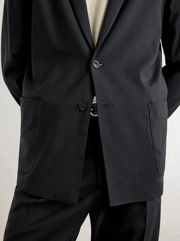 Boglioli Virgin Wool Blazer - Black