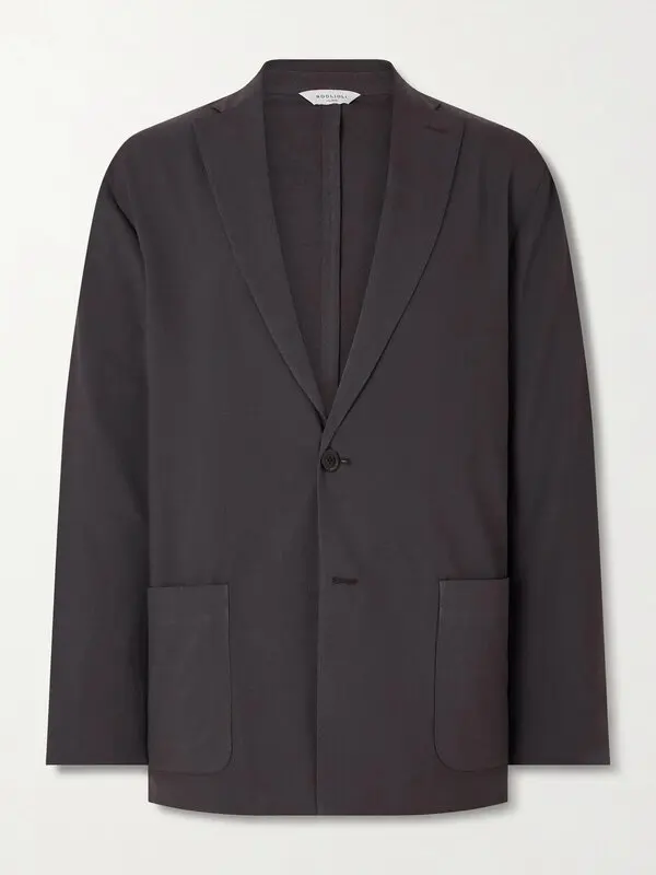 Boglioli Virgin Wool Blazer - Brown