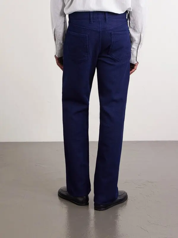 Blue Blue Japan Sashiko Straight-leg Jeans
