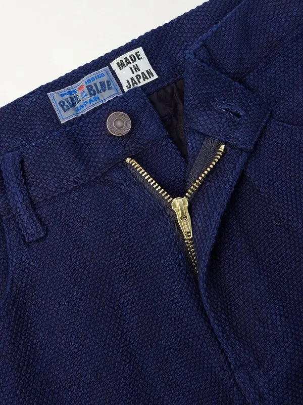 Blue Blue Japan Sashiko Straight-leg Jeans
