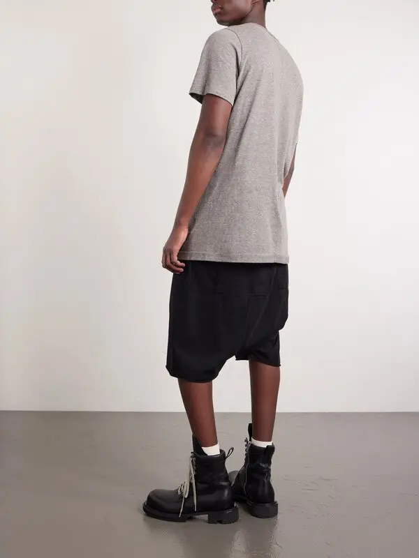 Rick Owens Level Slim-fit Cotton-jersey T-shirt - Gray