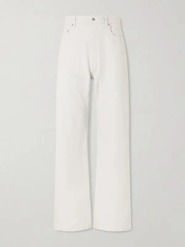 Rick Owens Geth Straight-leg Jeans - Neutrals