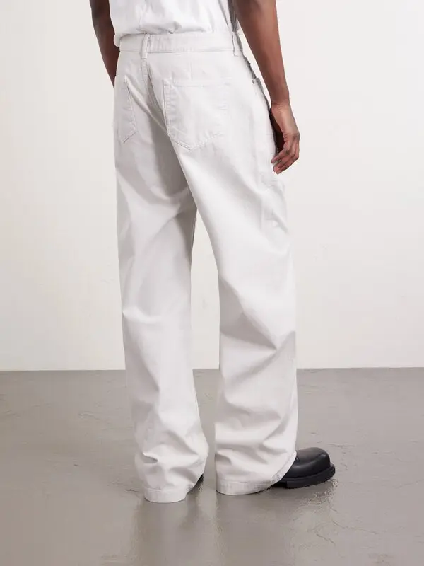 Rick Owens Geth Straight-leg Jeans - Neutrals