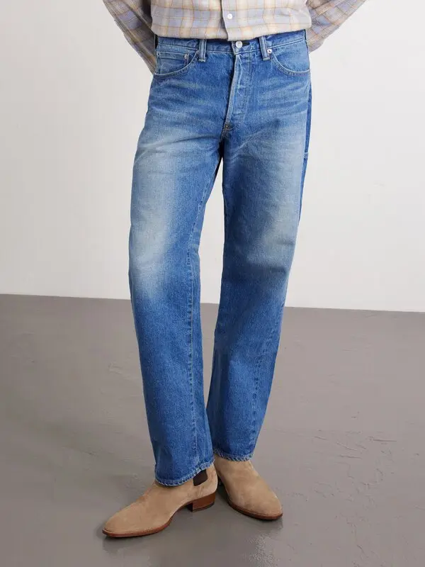 HUMAN MADE Future Straight-leg Jeans - Blue
