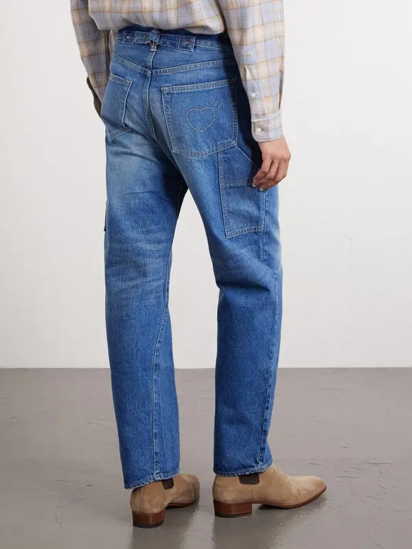 HUMAN MADE Future Straight-leg Jeans - Blue