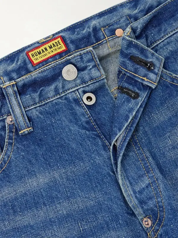 HUMAN MADE Future Straight-leg Jeans - Blue
