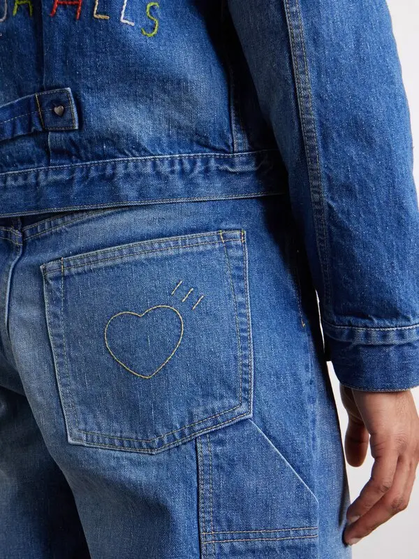 HUMAN MADE Future Straight-leg Jeans - Blue
