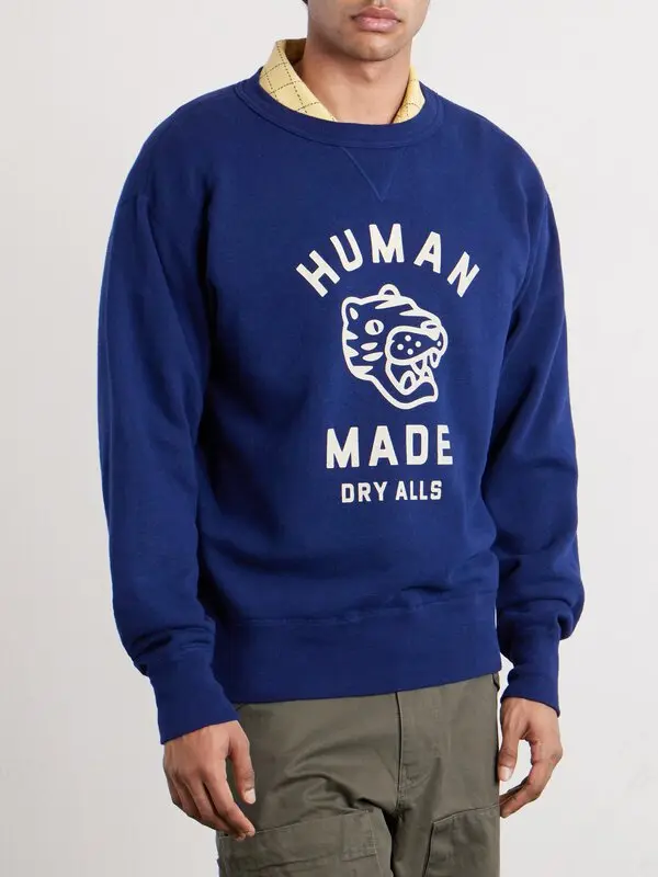 HUMAN MADE Tsuriami Cotton Sweatshirt