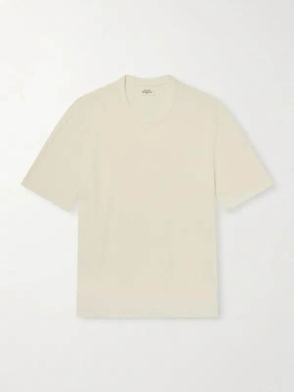 Hartford Cotton-piqué T-shirt