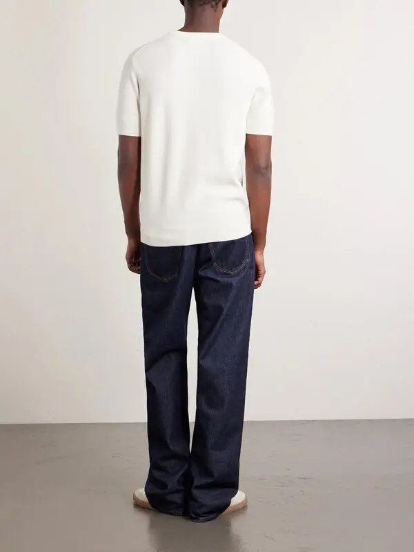 Hartford Cotton-piqué T-shirt