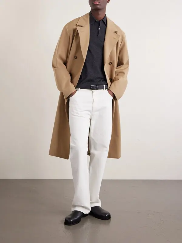 Hartford Cotton And Cashmere-blend Polo Shirt