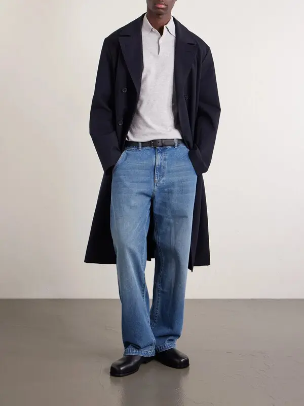 Hartford Cotton And Cashmere-blend Polo Shirt