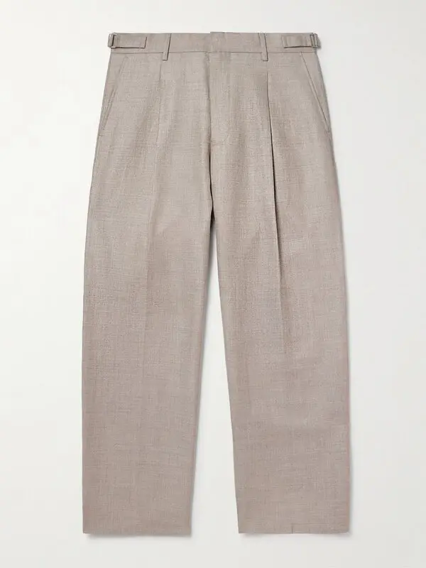 Nn07 Kay 10027 Straight-leg Suit Trousers - Neutrals