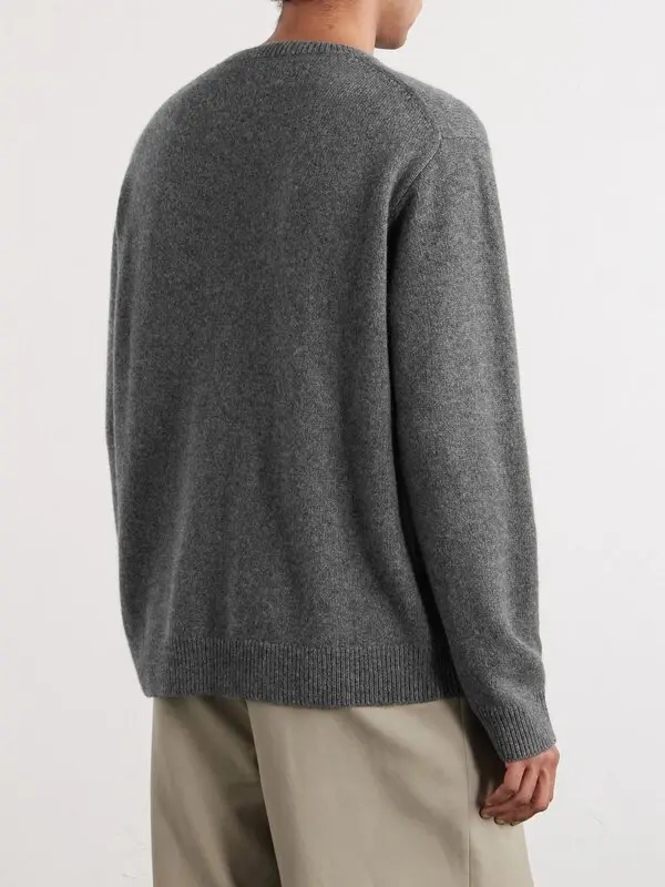 THE ELDER STATESMAN Cashmere Sweater - Gray