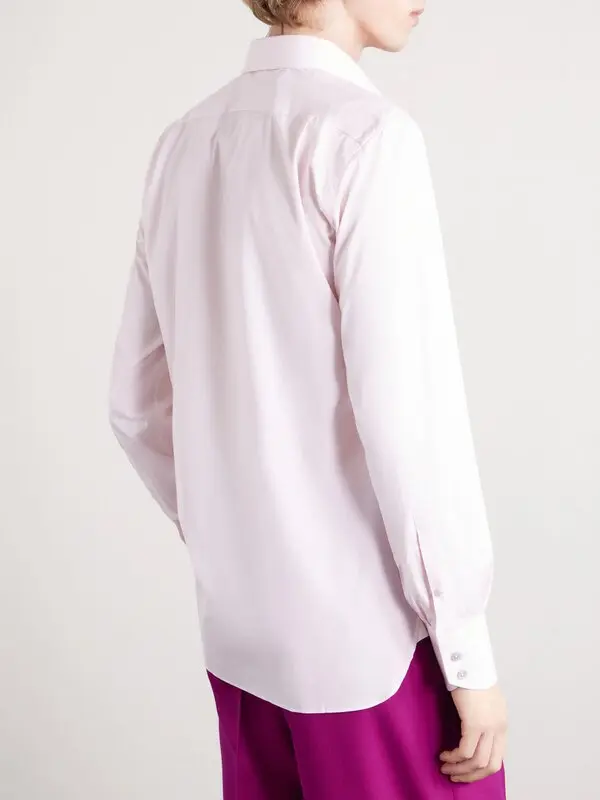 TOM FORD Cotton-poplin Shirt - Pink