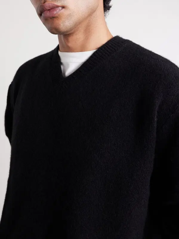 THE ELDER STATESMAN Cashmere V-neck Sweater