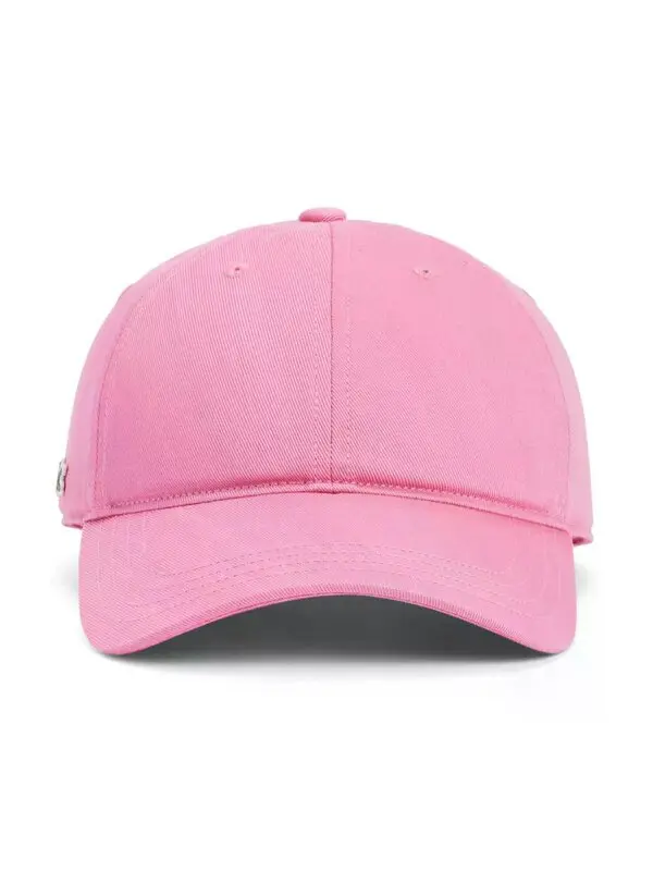 Lacoste Twill Baseball Cap - Pink