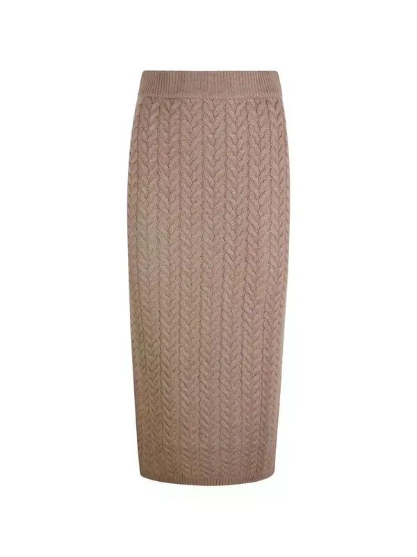 Max Mara Cable-knit Midi Skirt