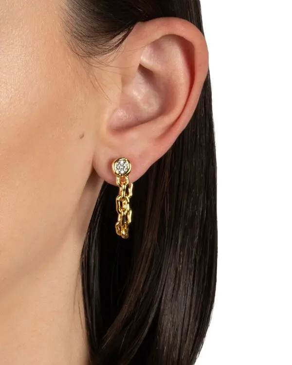 Alexis Bittar Asterales Chain Linked Earrings