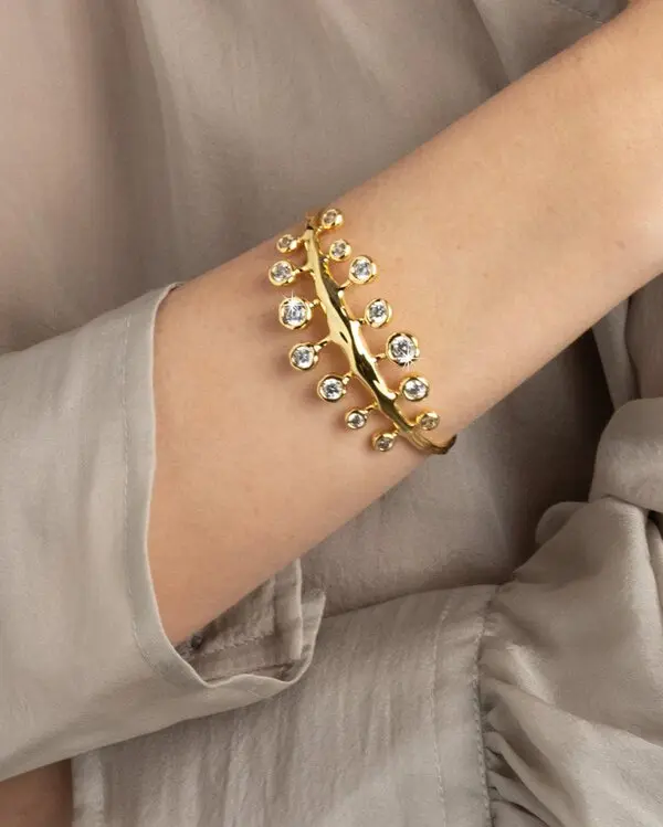 Alexis Bittar Asterales Cuff Bracelet - Gold