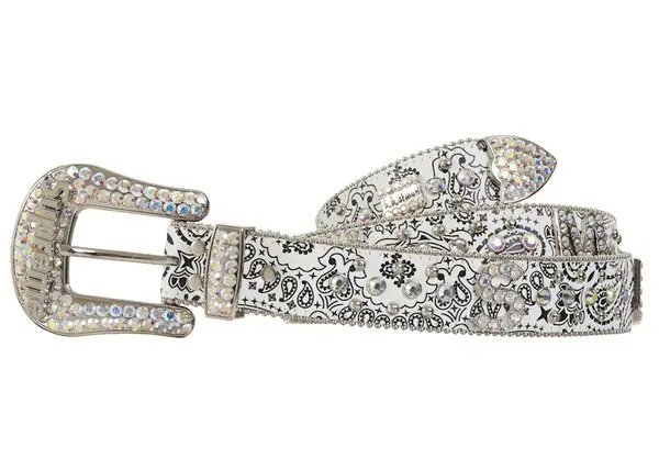 Supreme B.b. Simon Bandana Belt - Silver