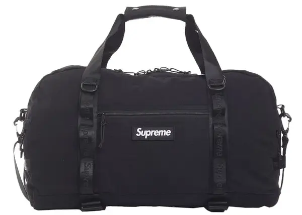 Supreme Duffle Bag Ss26 - Black