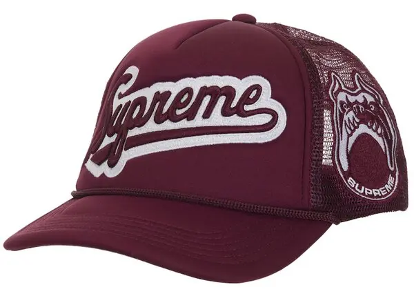 Supreme University Mesh Back 5-panel Cap - Red